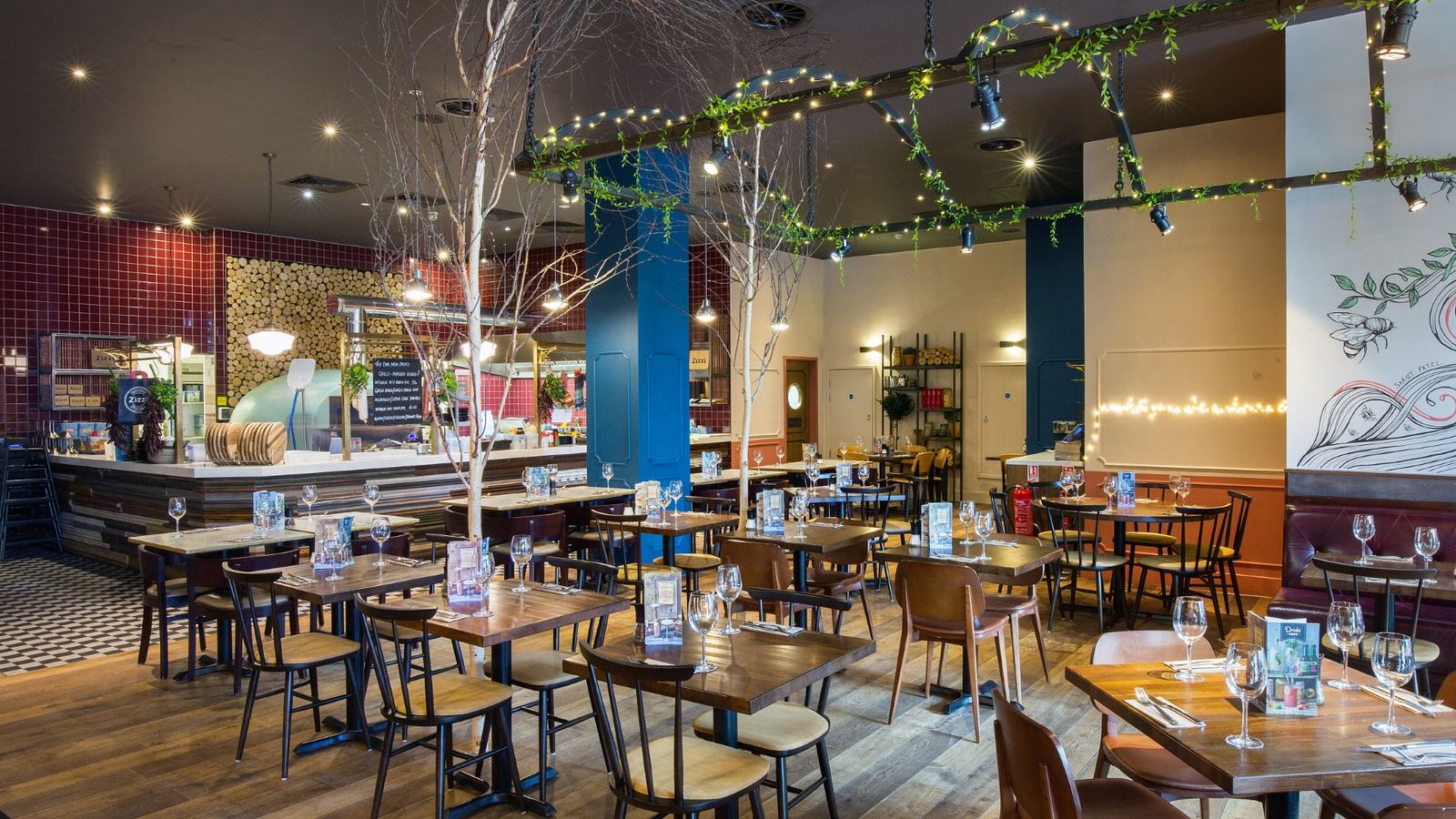 Zizzi Italian Restaurants Manchester | Piccadilly Gardens