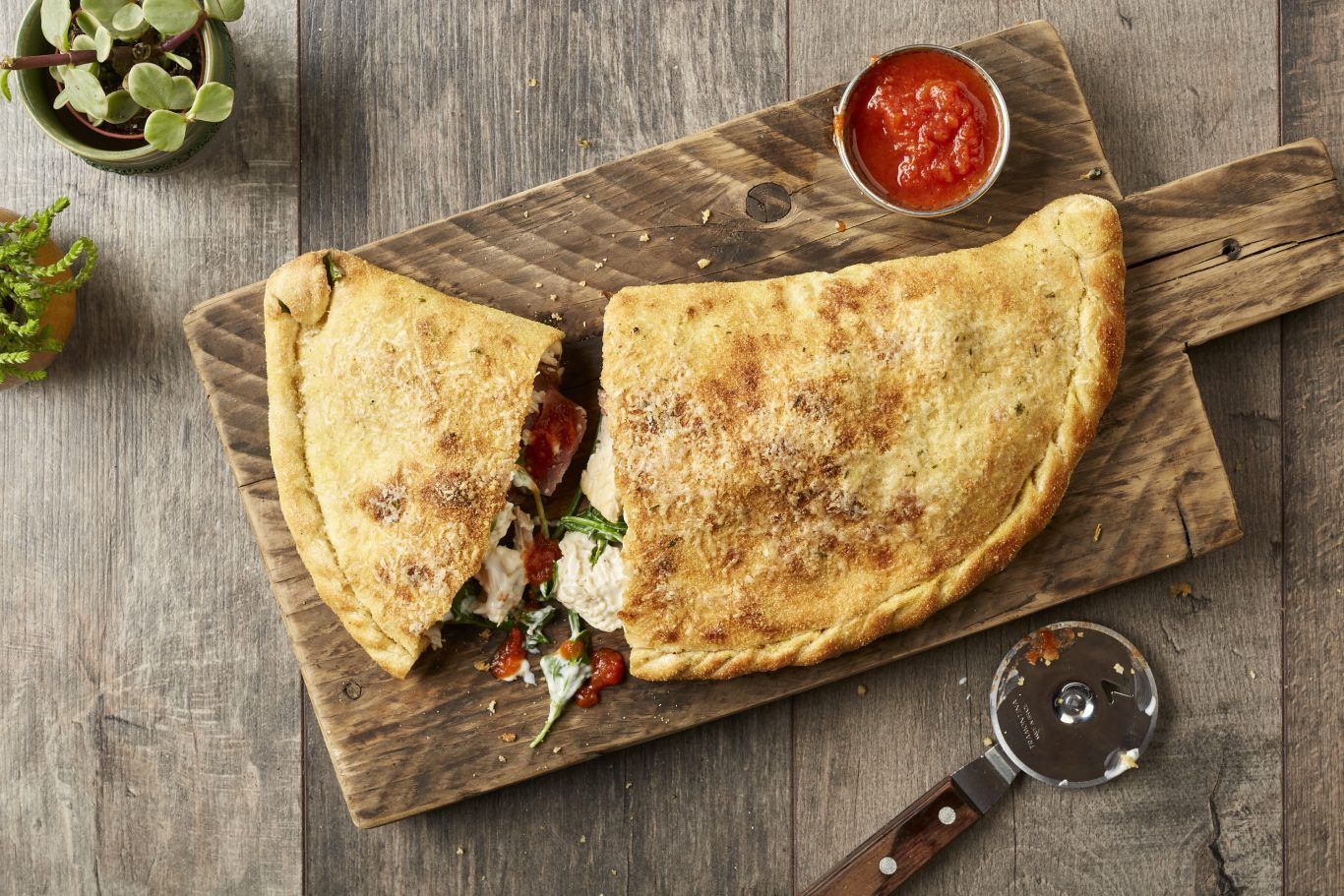 Zizzi Recipes | Calzone Pollo Spinaci | Zizzi